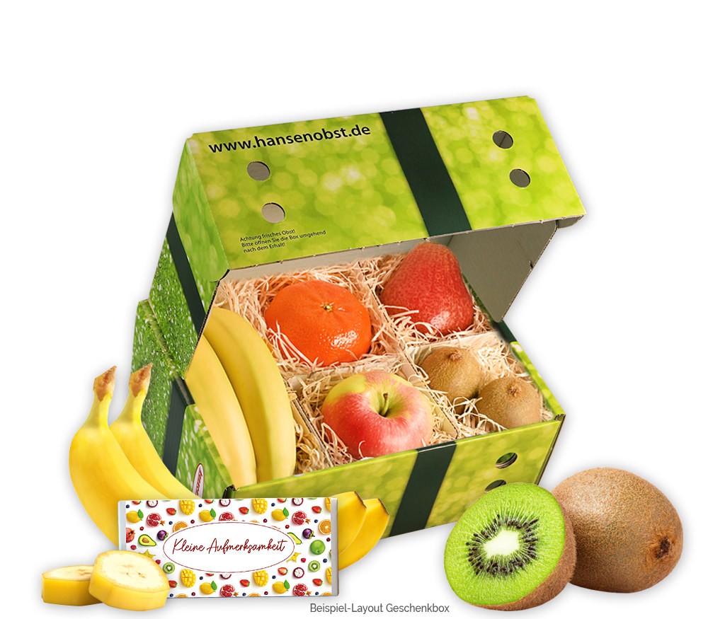 Obstbox Für Dich | Geschenkbox | Hansen Obst