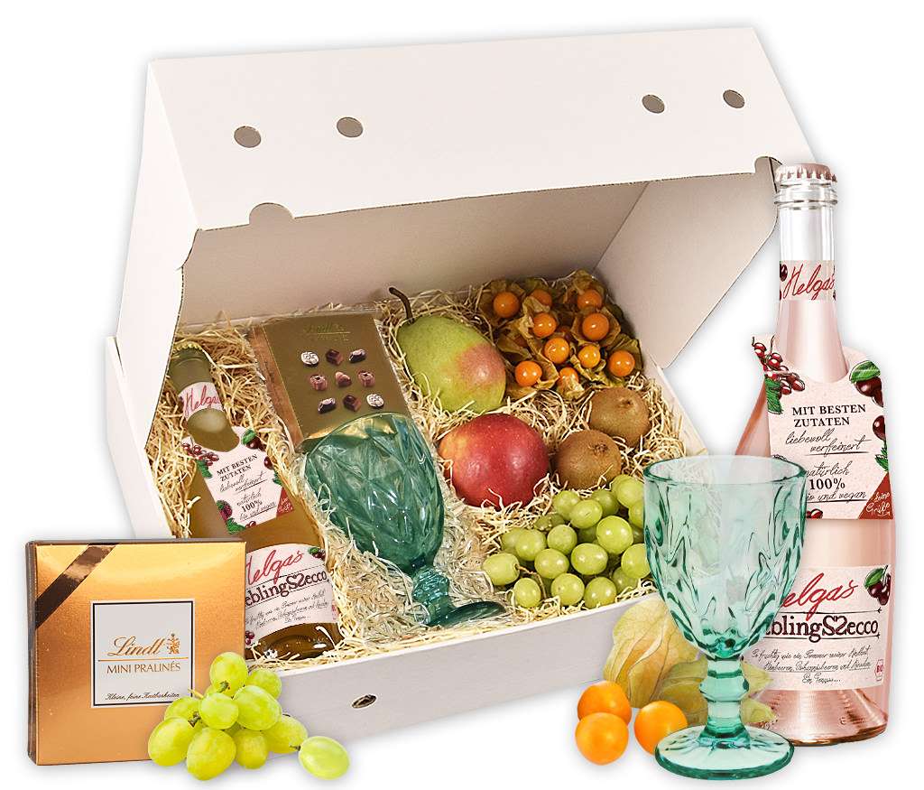 Obstbox Frühlingsprickeln | Geschenkbox | Hansen Obst